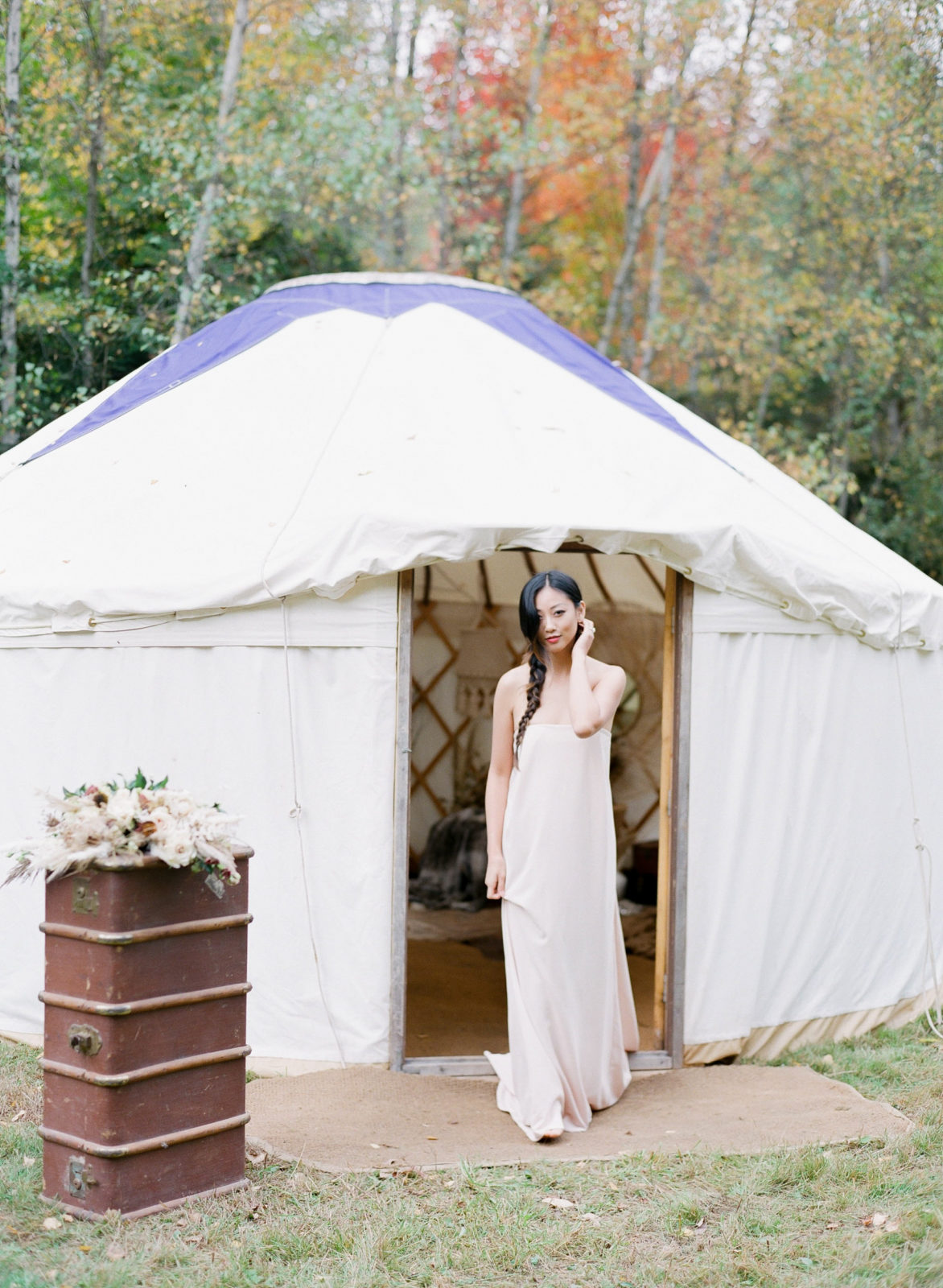 An Elegant Yurt Inspired Editorial - Journal
